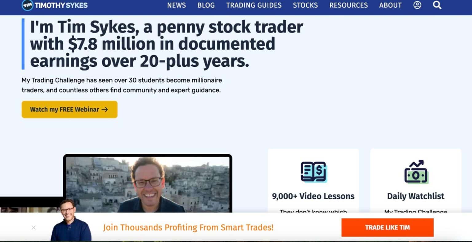 Tim Sykes Review: Is Timothy Sykes Legit?