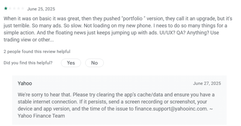 7 Best Yahoo Finance Alternatives in 2025 | WallStreetZen